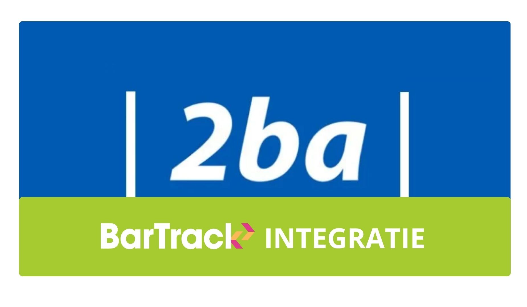 2BA voor bestellers met BarTrack